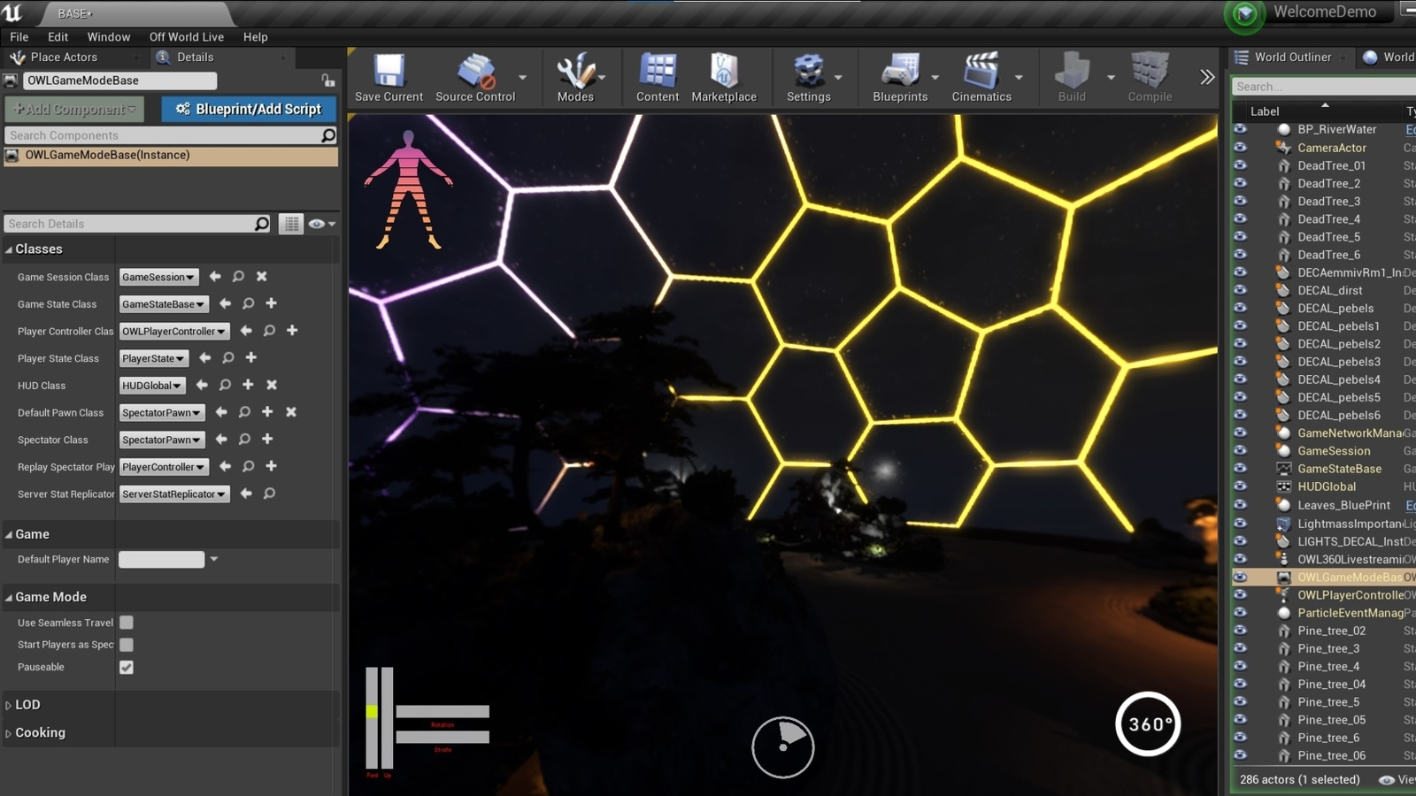 Unreal Engine 360 Degree Livestreaming Camera